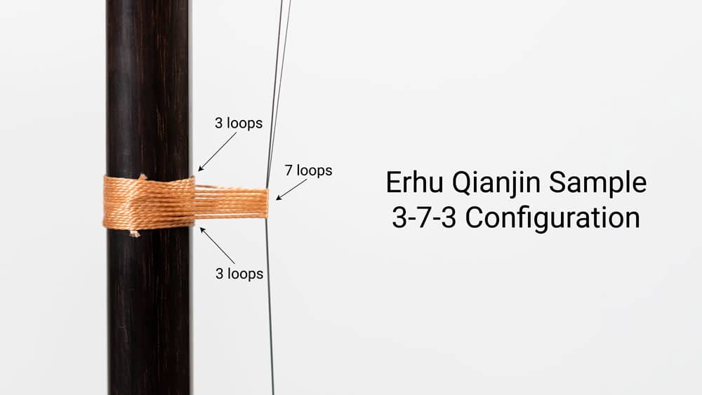 How to Tie Erhu Qianjin | Eight Tones Music School